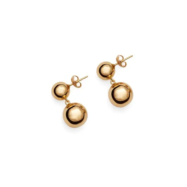 Lié Studio The Caroline Drop Earrings - 18k Gold Plated