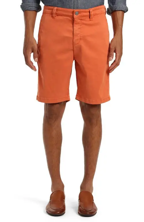 34 Heritage Soft Touch Stretch Shorts - Mid Siena