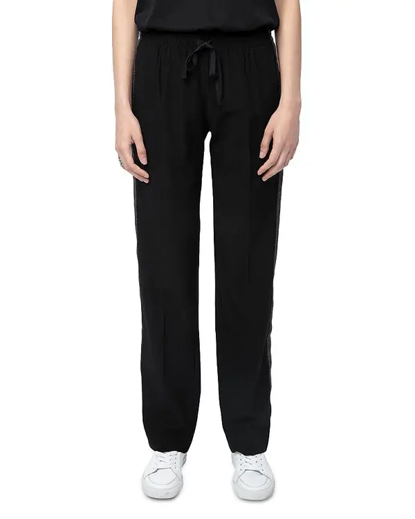 Zadig&Voltaire Crepe Drawstring Pants