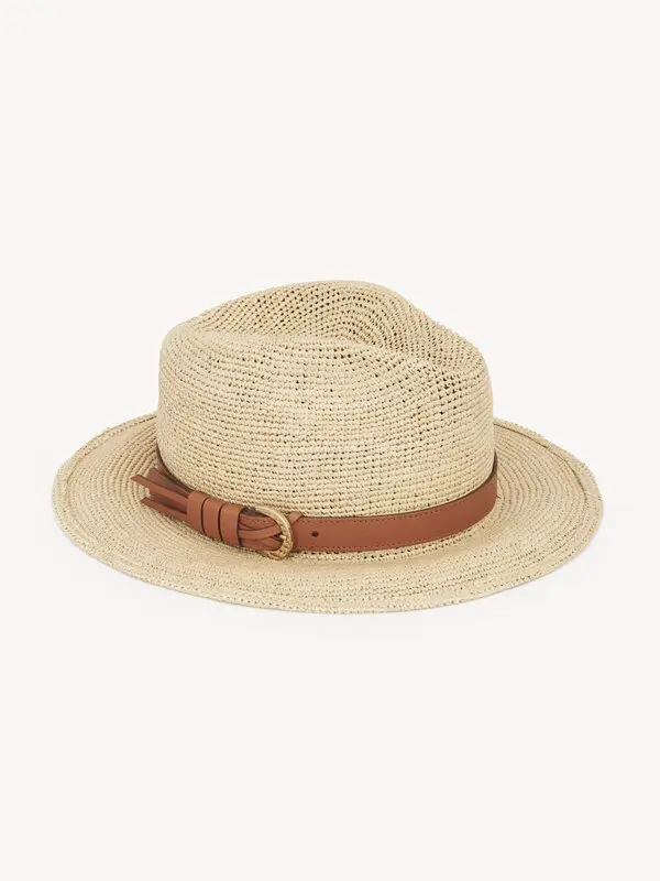 Chloé X Borsalino Straw Hat - Beige | Editorialist