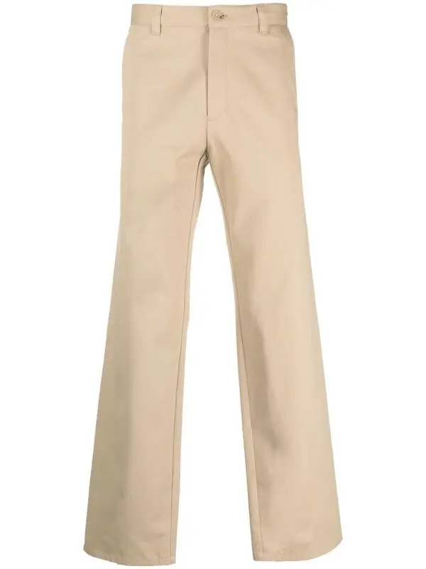 A.p.c. Ville Straight-leg Trousers - Neutrals