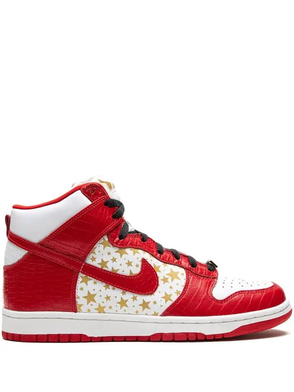 Nike X Supreme Sb Dunk High Pro Sneakers - White