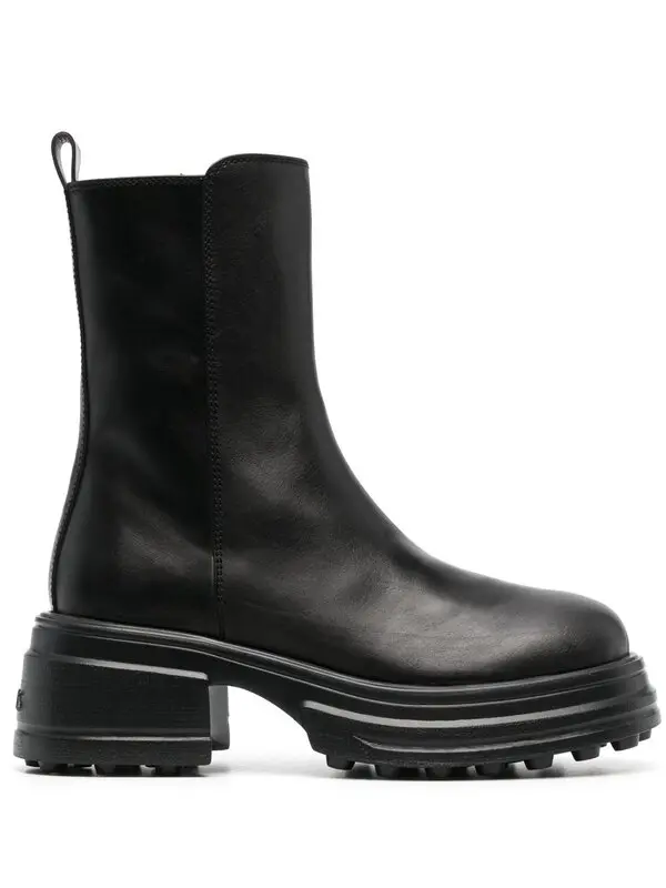 TOD'S Gomma 84k Leather Boots