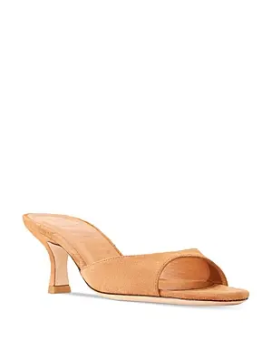 Buy Staud Brigitte Mule Sandals - Tan At 40% Off | Editorialist