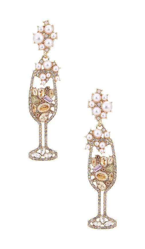Baublebar Champagne Dangle Earrings