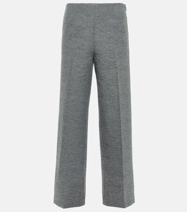 TOTÊME Wide-leg Wool-blend Trousers