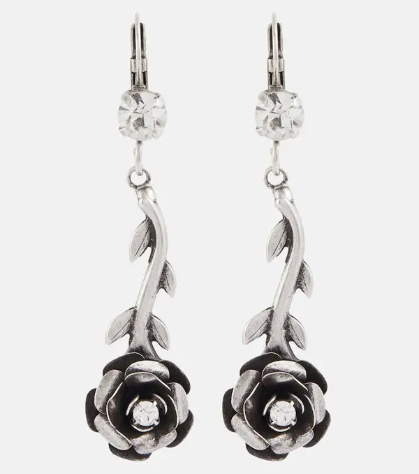 Blumarine Rose Dangle Earrings