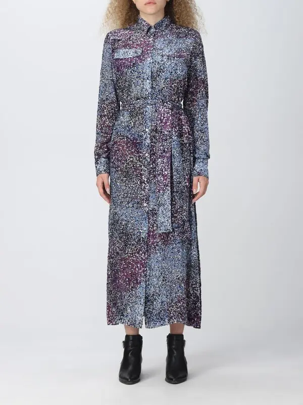 Golden Goose Shirt Dress - Blue