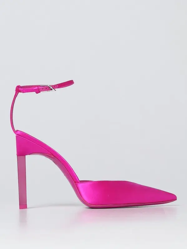 Attico Satin Pumps - Fuchsia
