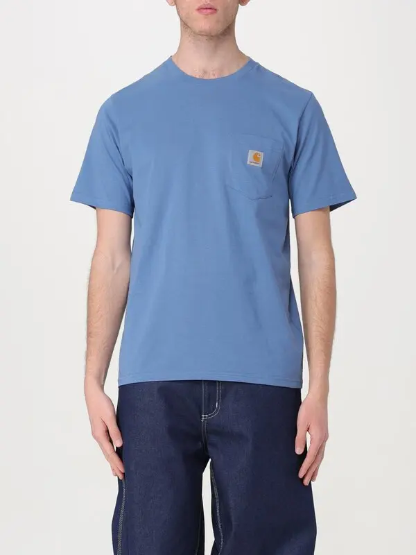 Carhartt Work In Progress T-shirt - Gnawed Blue