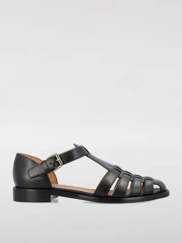 Church's Flat Sandal - Black