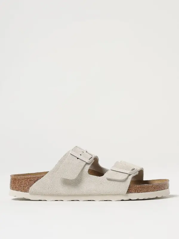 BIRKENSTOCK Flat Sandal - White