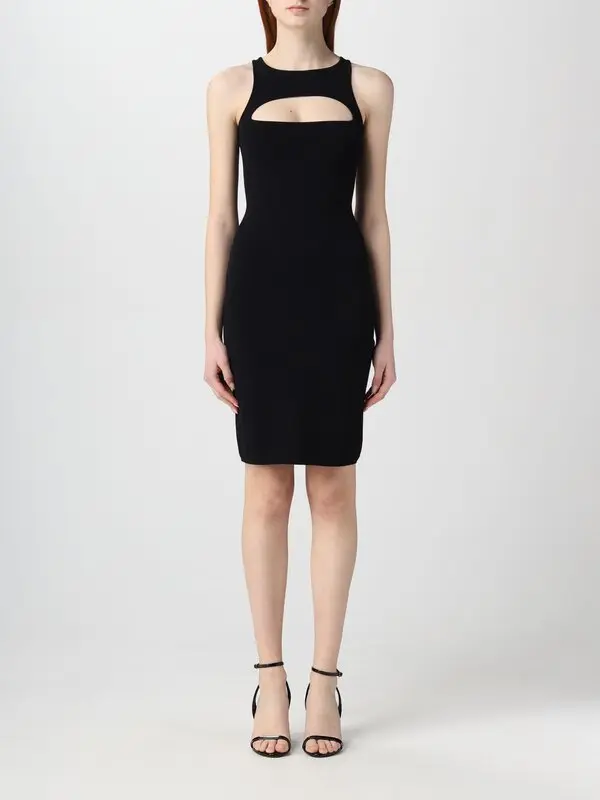 Dsquared2 Viscose Blend Mini Dress - Black