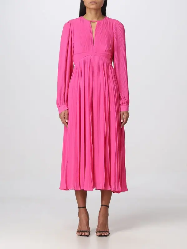 open lace back dress Michael Kors Women's High Low Smock Maxi Dress, Black, XXX-Large at Amazon  Women's Clothing store main image 1
