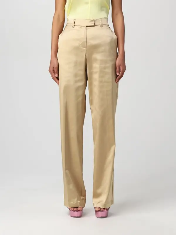 SEMICOUTURE Tailored Trousers - Beige