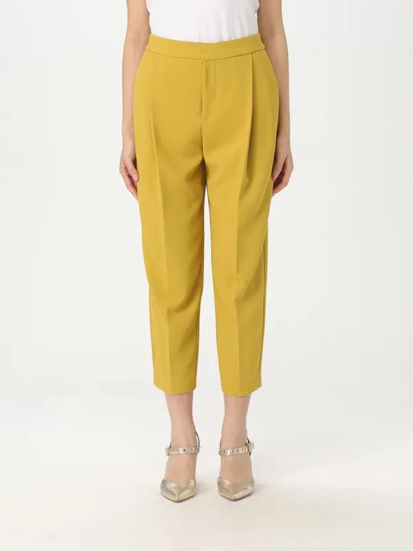 Elisabetta Franchi Trousers - Yellow