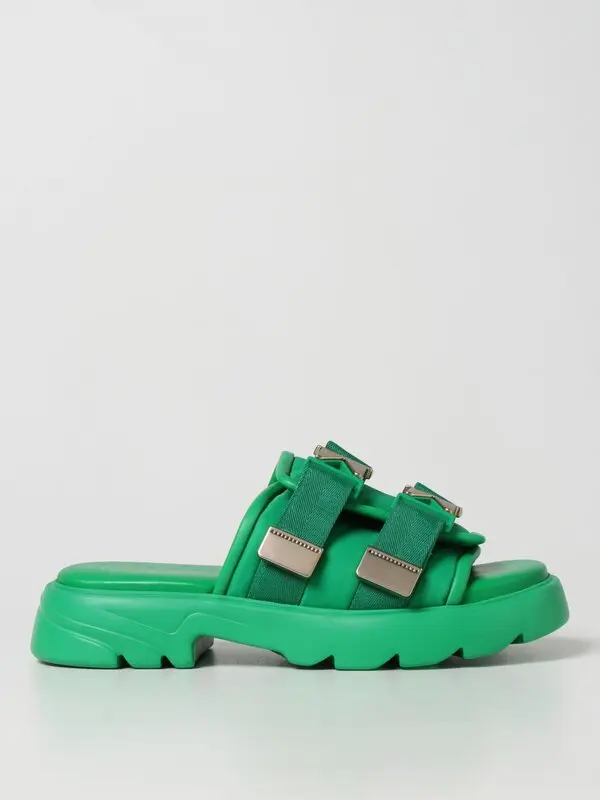 Bottega Veneta Flash Sandals - Green