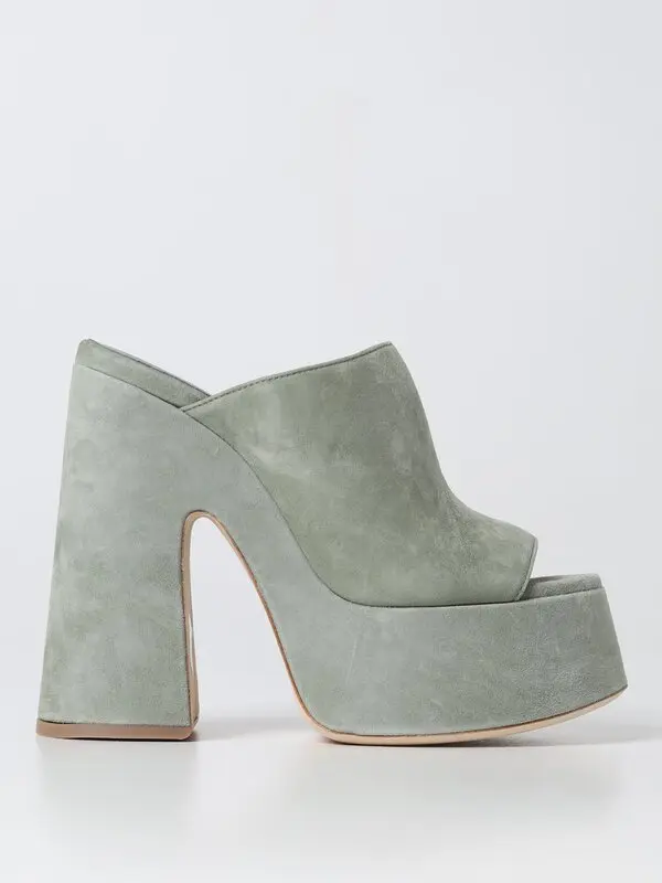 VIC MATIE Heeled Sandal - Green