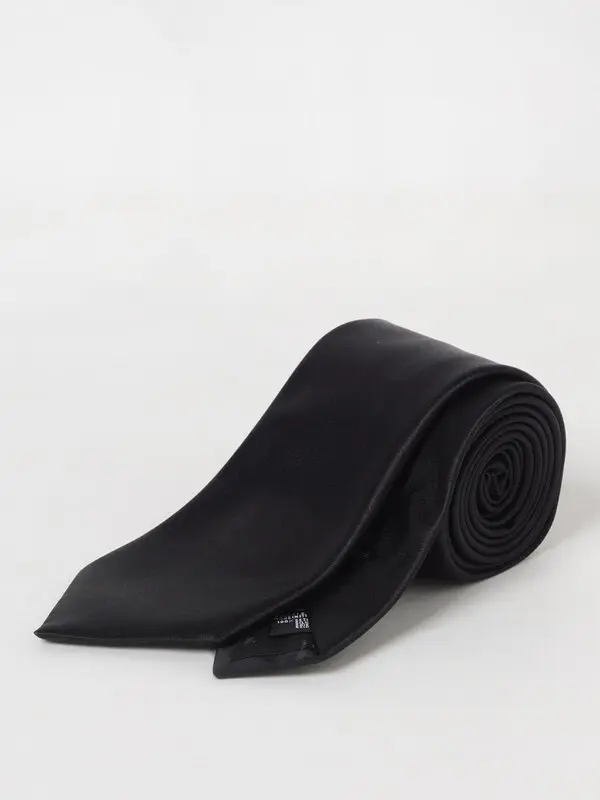 Emporio Armani Silk Neck Tie - Black