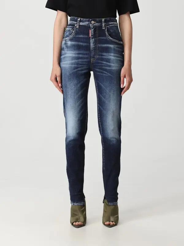 Dsquared2 Stretch Slim Fit Jeans