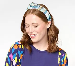 LOGO BY LORI GOLDSTEIN Raffia Headband