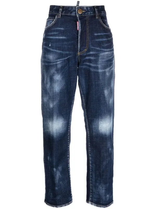 Dsquared2 Straight-leg Jeans - Blue