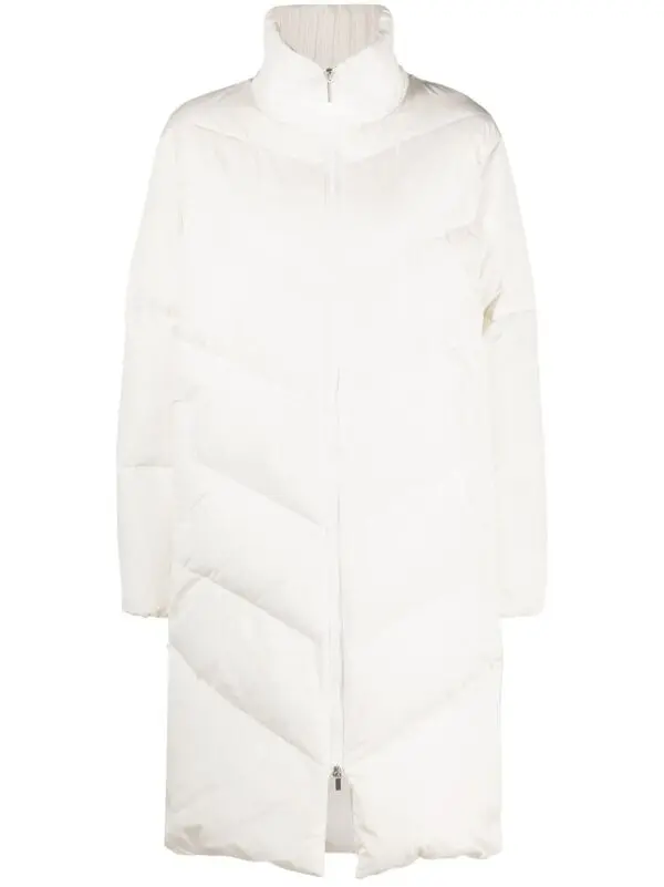 Fabiana Filippi Rhinestone-embellished Padded Raincoat