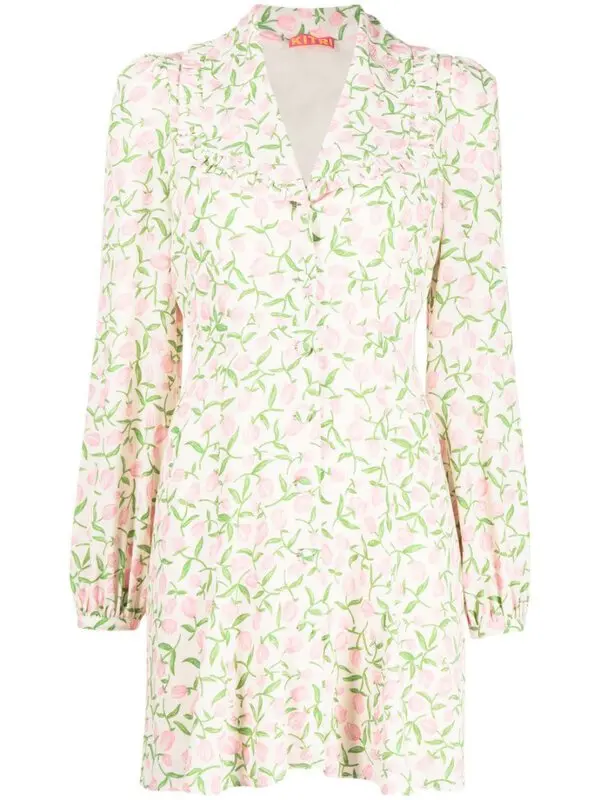 KITRI Tabitha Tulip-print Dress