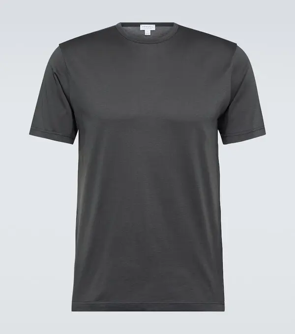 Sunspel Cotton T-shirt - Grey