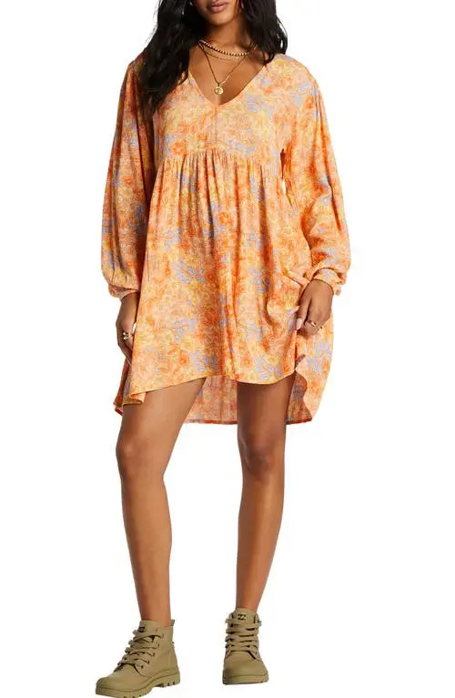 flowy babydoll dress The Mitchell Modest Babydoll Dress Brick / M main image 0