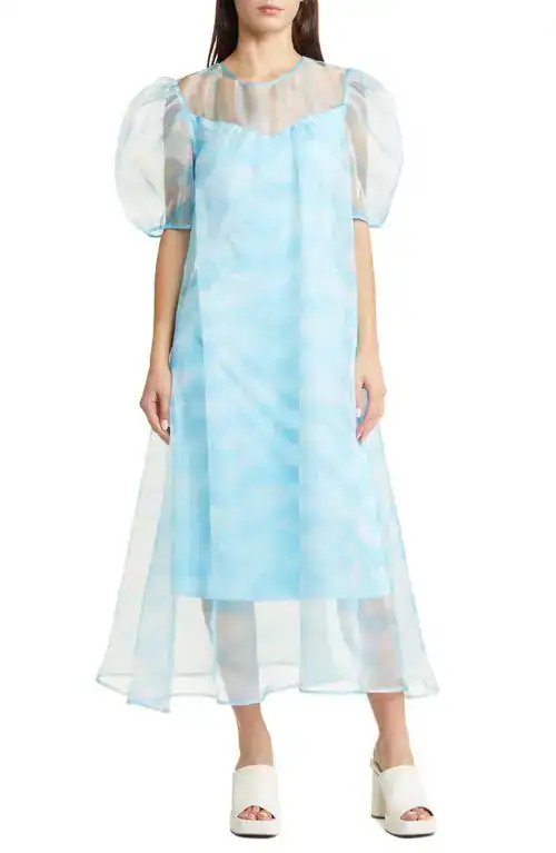 open lace back dress VRM461 – ORGANZA CLOUD MERMAID DRESS – Viktor&Rolf