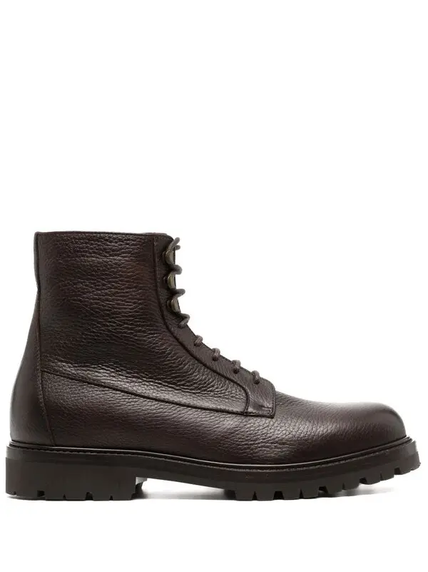 Brunello Cucinelli Leather Ankle Boots