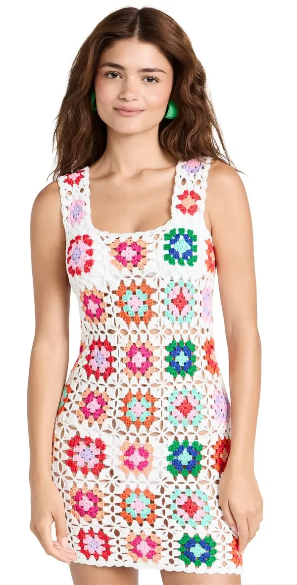 beach riot james crochet dress Beach Riot Isadora Maxi Dress in Blue main image 0