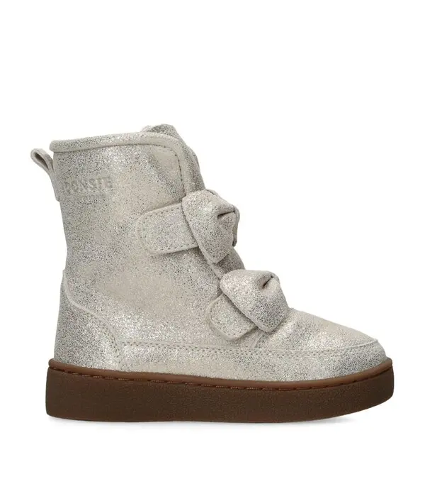 DONSJE Leather Metallic Isa Boots