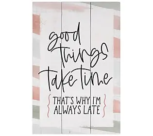 SINCERE SURROUNDINGS 16' Always Late Rustic Pal Et