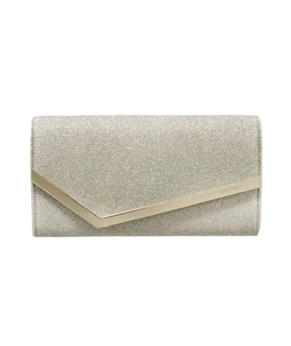 JIMMY CHOO Emmie Clutch - Silver