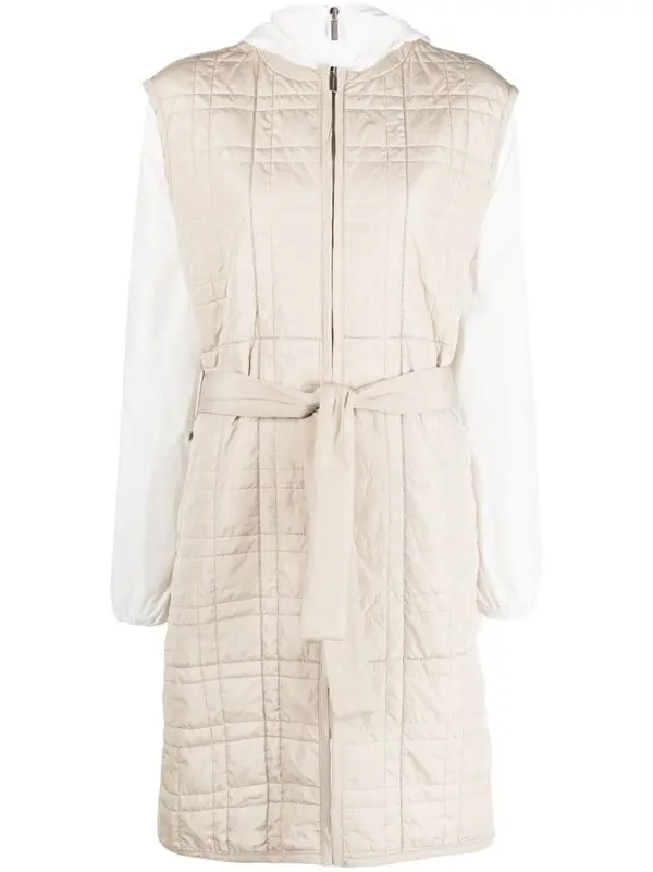Fabiana Filippi Layered Hooded Coat