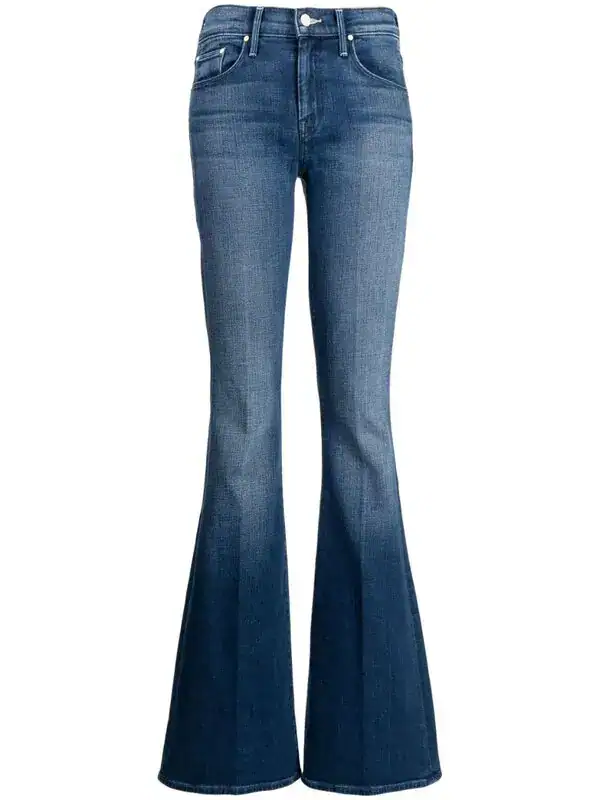 Mother Bootcut Jeans In Blue 59% Off Editorialist