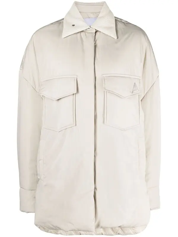 Attico Padded Oversized Coat