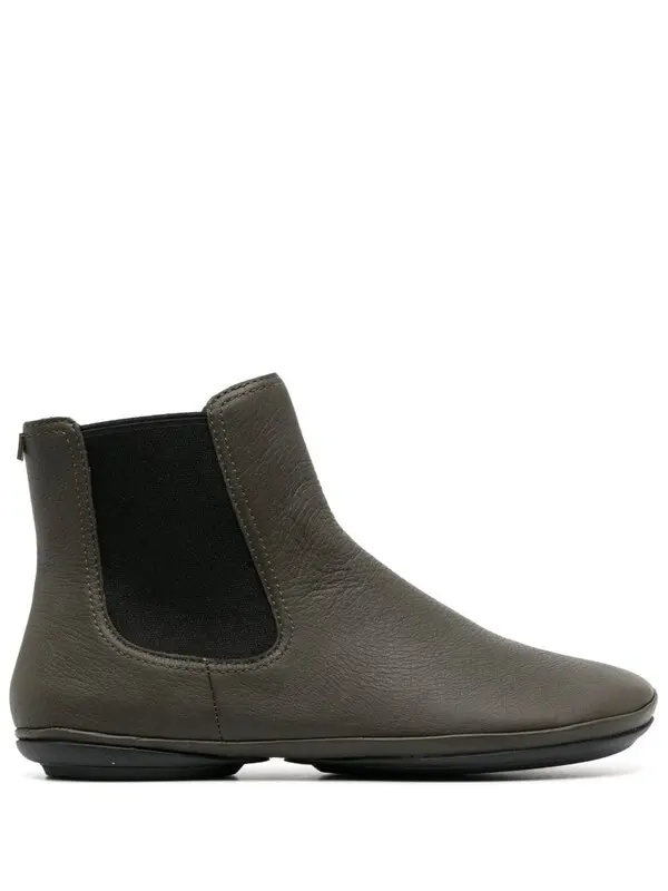 Camper Nina Elasticated-panel Ankle Boots - Green