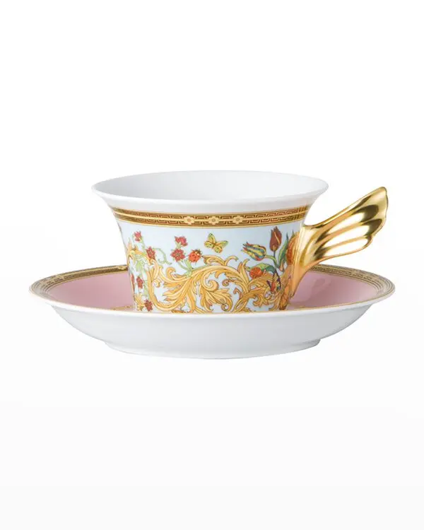 Versace Butterfly Garden Tea Cup & Saucer - One-color