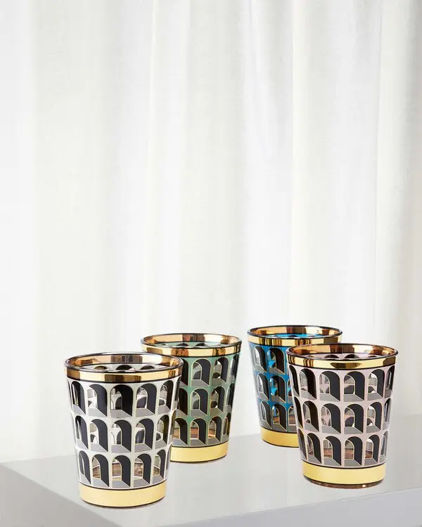 Jonathan Adler Boxed Arcade Glassware Set - Multi | Editorialist