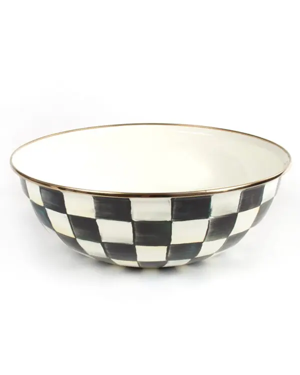 MACKENZIE-CHILDS Extra-large Courtly Check Everyday Bowl - One-color
