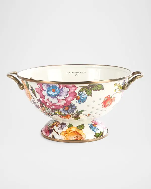 MACKENZIE-CHILDS Flower Market Large Colander - One-color