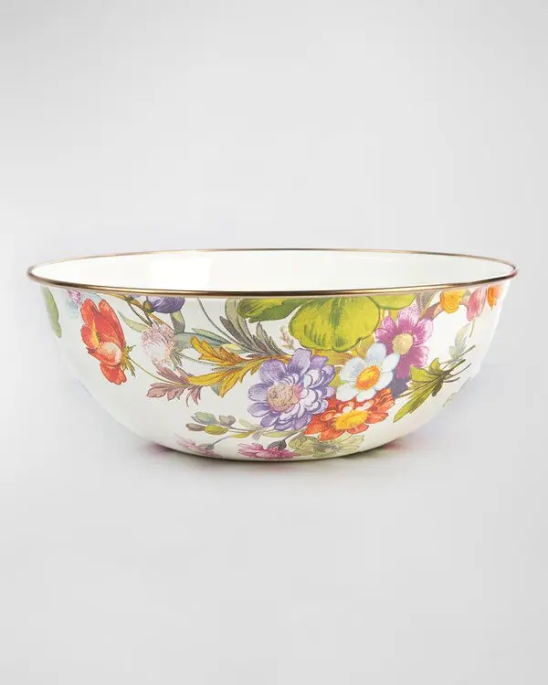 MACKENZIE-CHILDS Flower Market Extra Large Everyday Bowl - One-color
