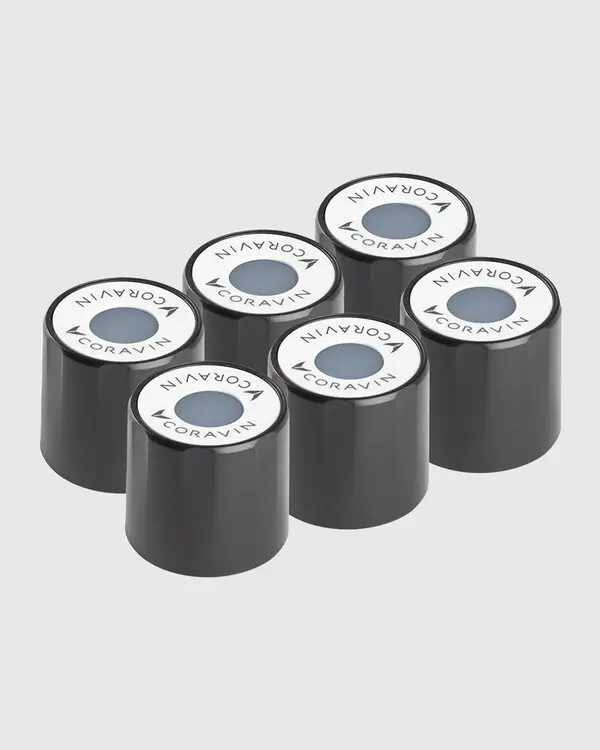 CORAVIN Screw Caps, Set Of 6