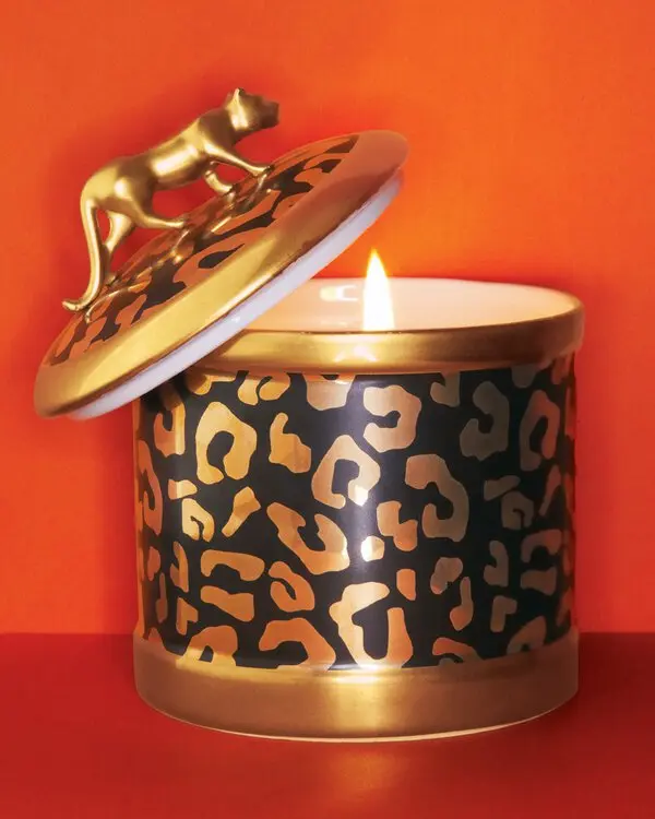 L'Objet Leopard Candle - One-color