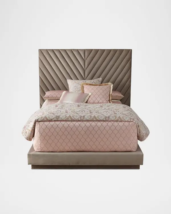 HAUTE HOUSE Velluto California King Platform Bed