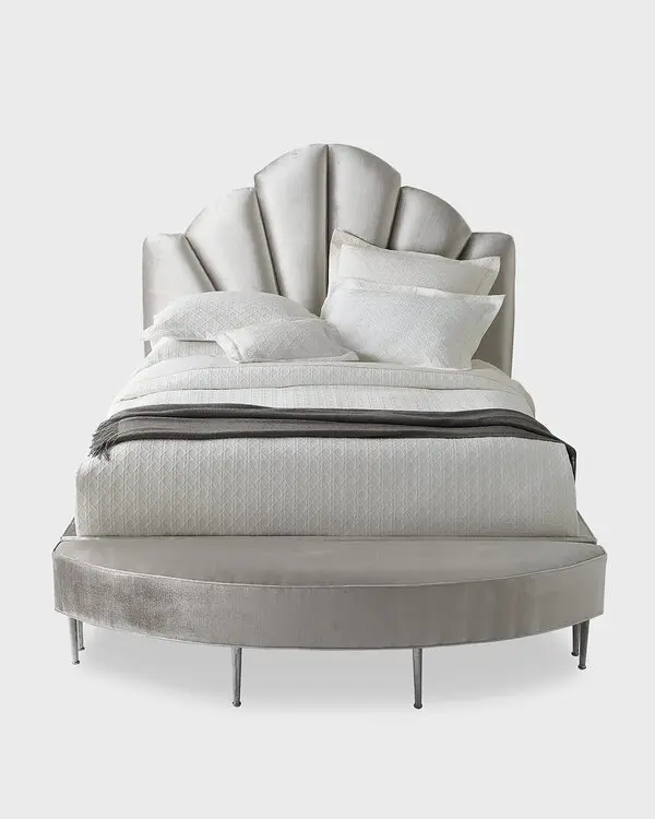 HAUTE HOUSE Kennedi King Platform Bed