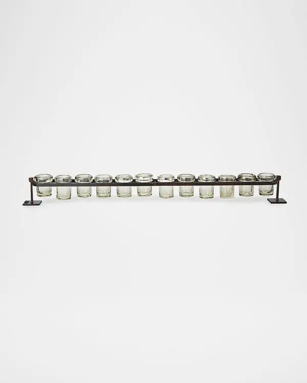 JAN BARBOGLIO 12-votive Firedance Railroad Votive Holder